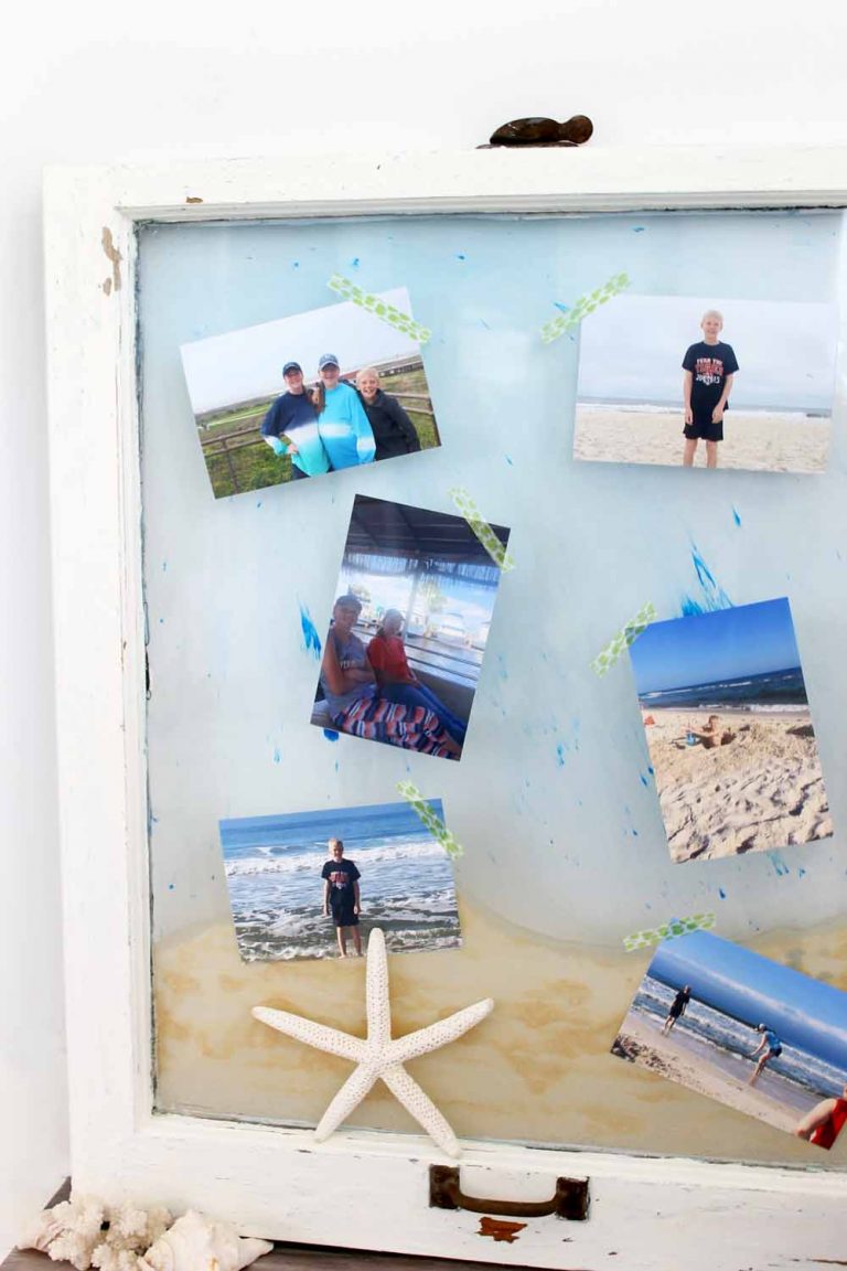 The Perfect Beach Crafts Project For Vacation Pics - Resin Obsession