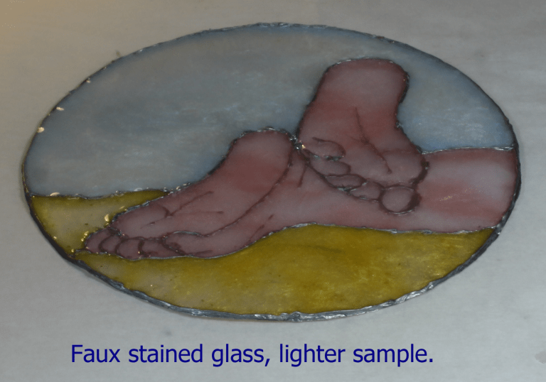 How To Make Faux Stained Glass With Epoxy Resin - Resin Obsession