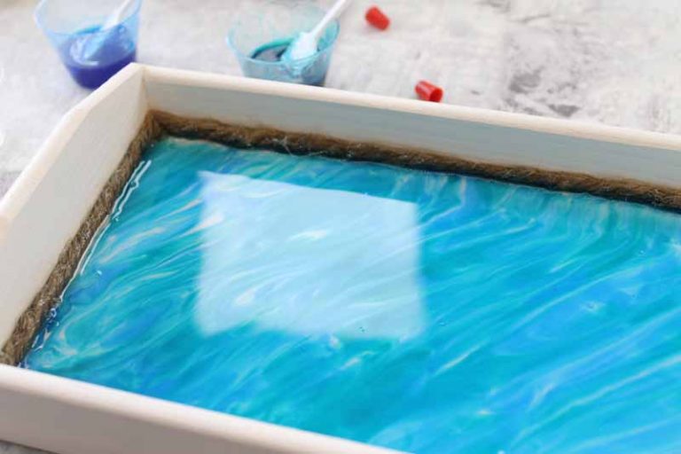 Turn Your Shell Collection Into a Beautiful Beach Tray - Resin Obsession