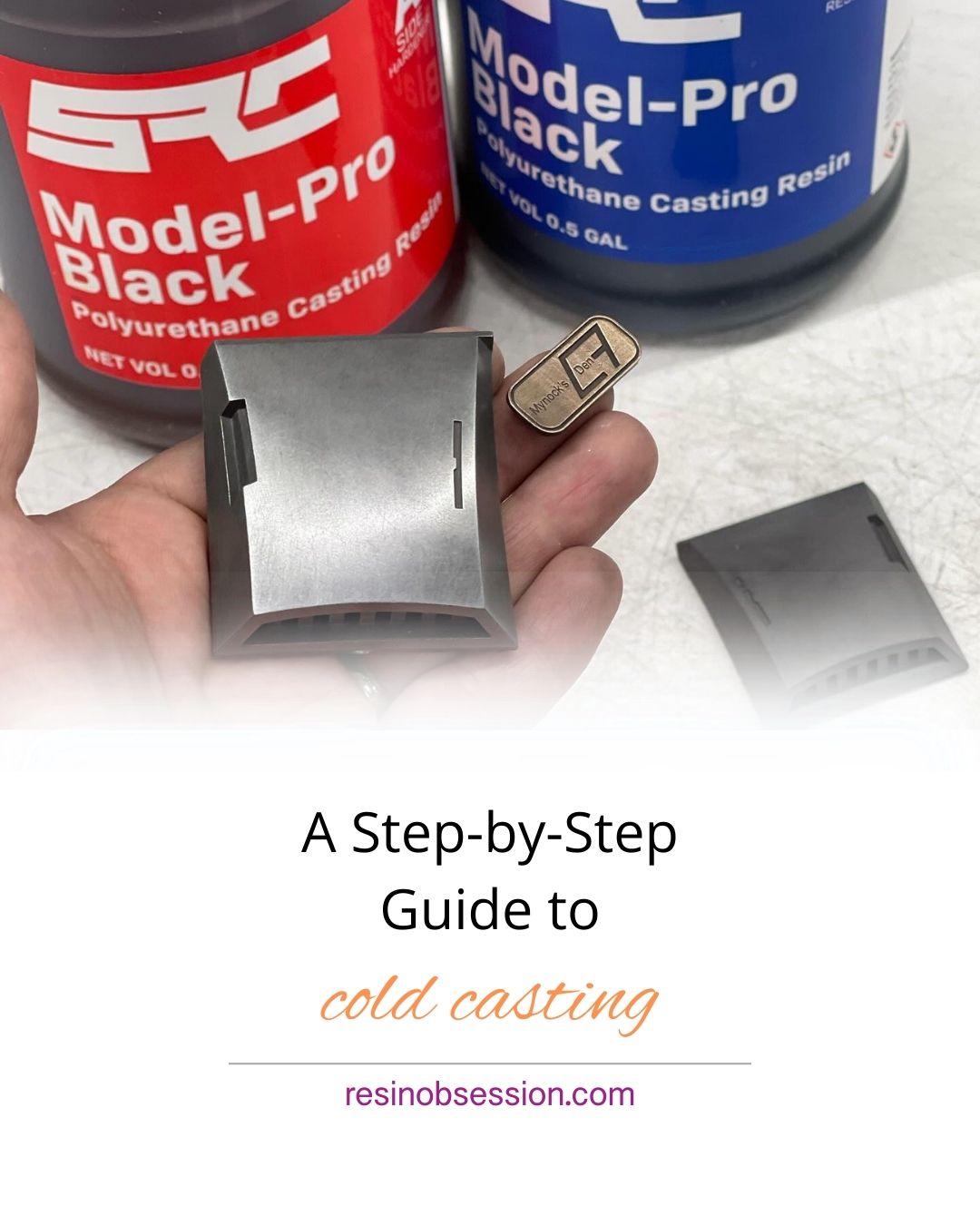 How to Make Faux Metal Using the Art of Cold Casting - Resin Obsession