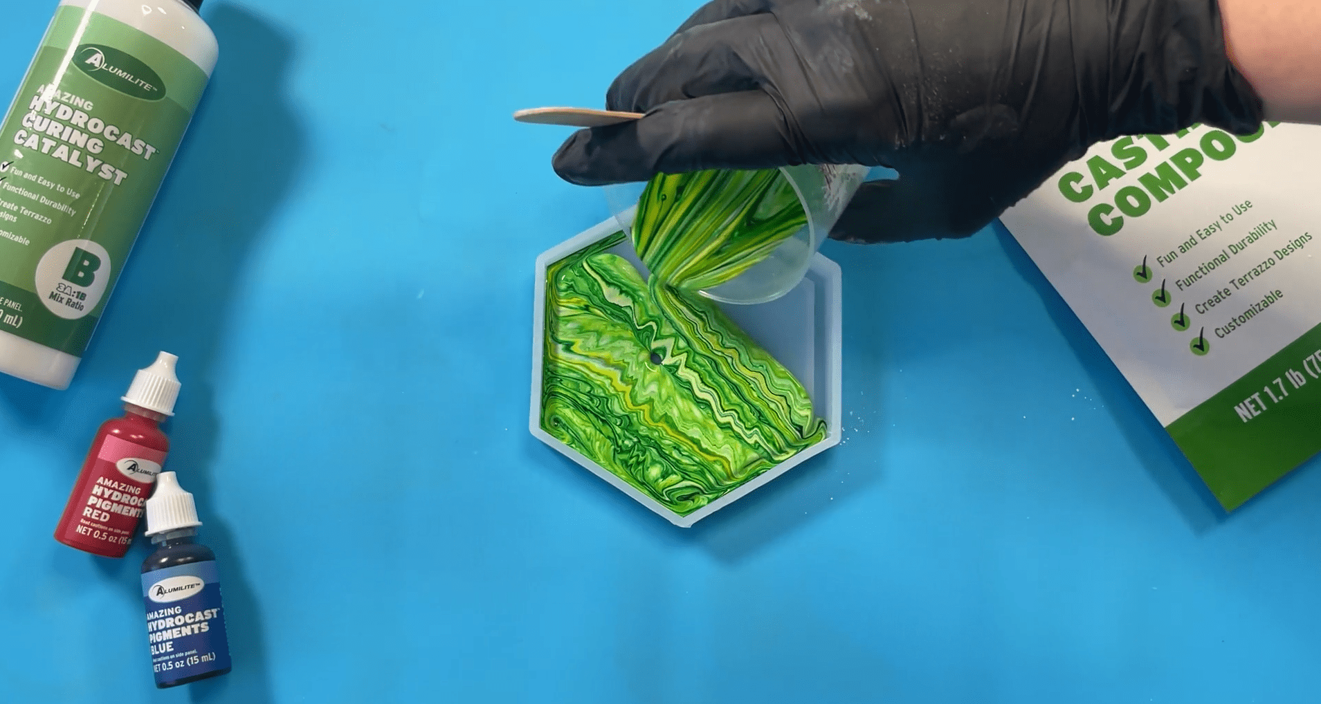 Mimic the Look of Stone with HydroCast - Resin Obsession