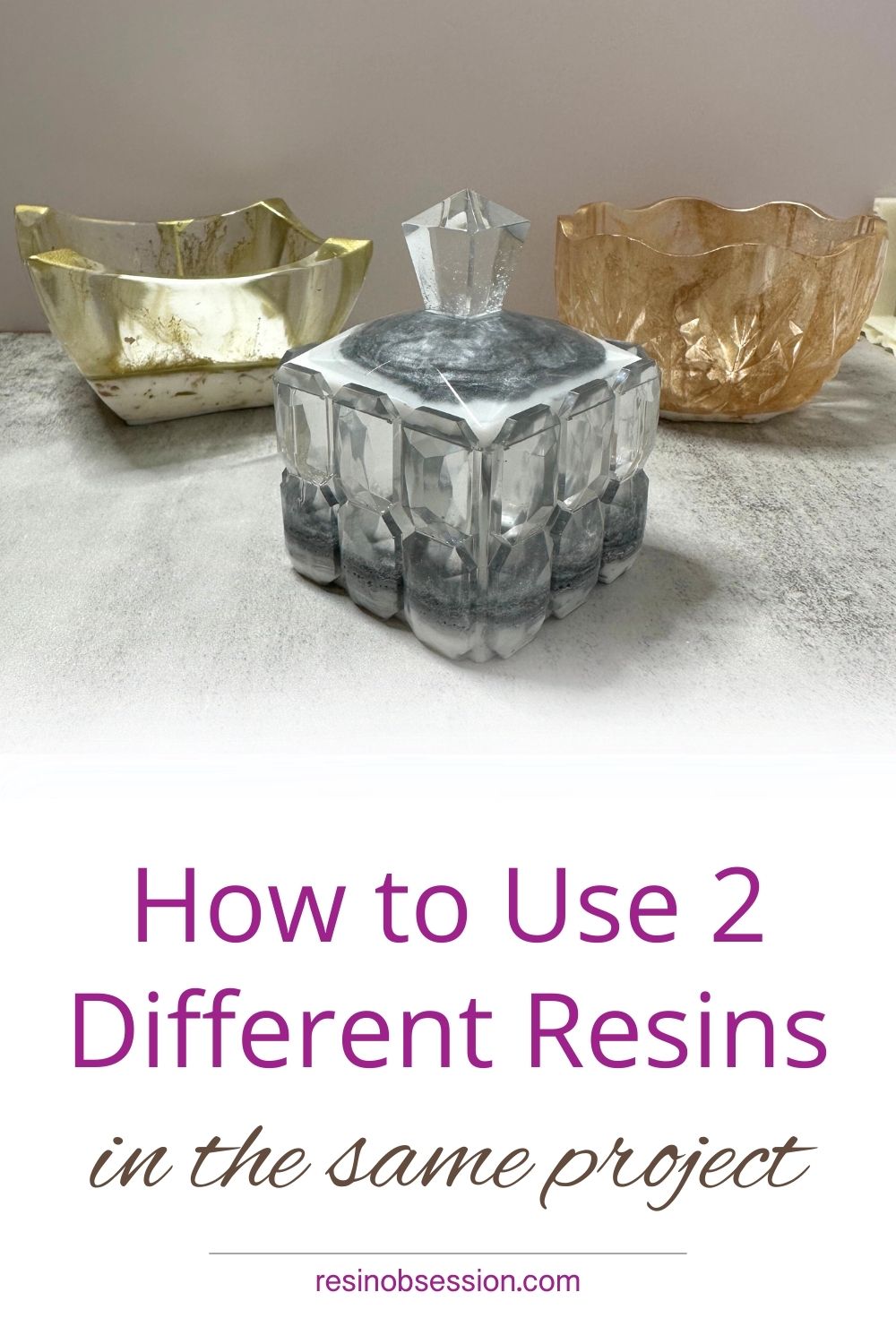 How to Use 2 Different Resins in the Same Project - Resin Obsession