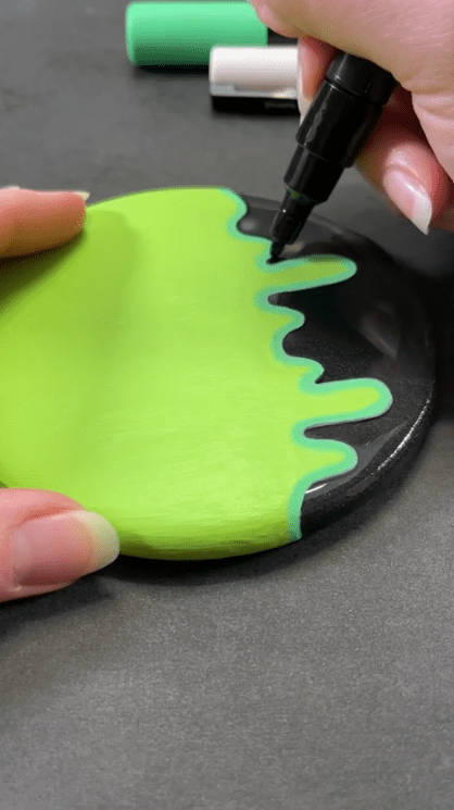 How to Create Slime Coasters - Resin Obsession