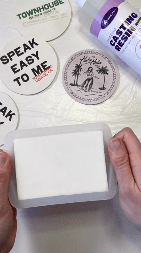 Easy 10-Minute Epoxy Coaster Holder - Resin Obsession