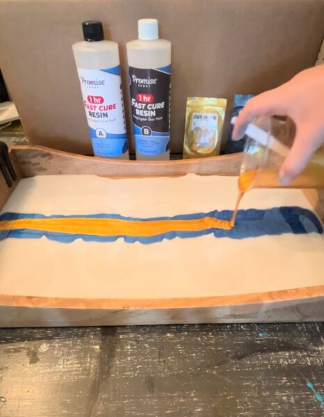 How to Make a Marble Effect Tray Using Fast-Cure Epoxy - Resin Obsession